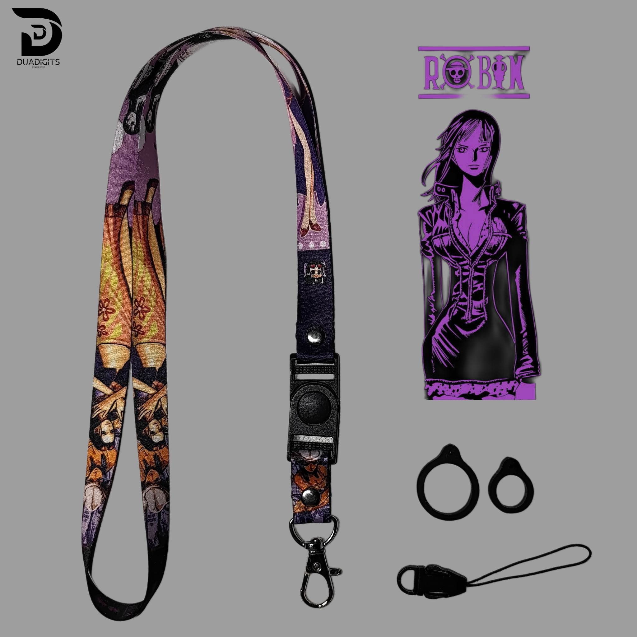 Nico Robin One Piece Lanyard Gantungan HP | Lazada Indonesia