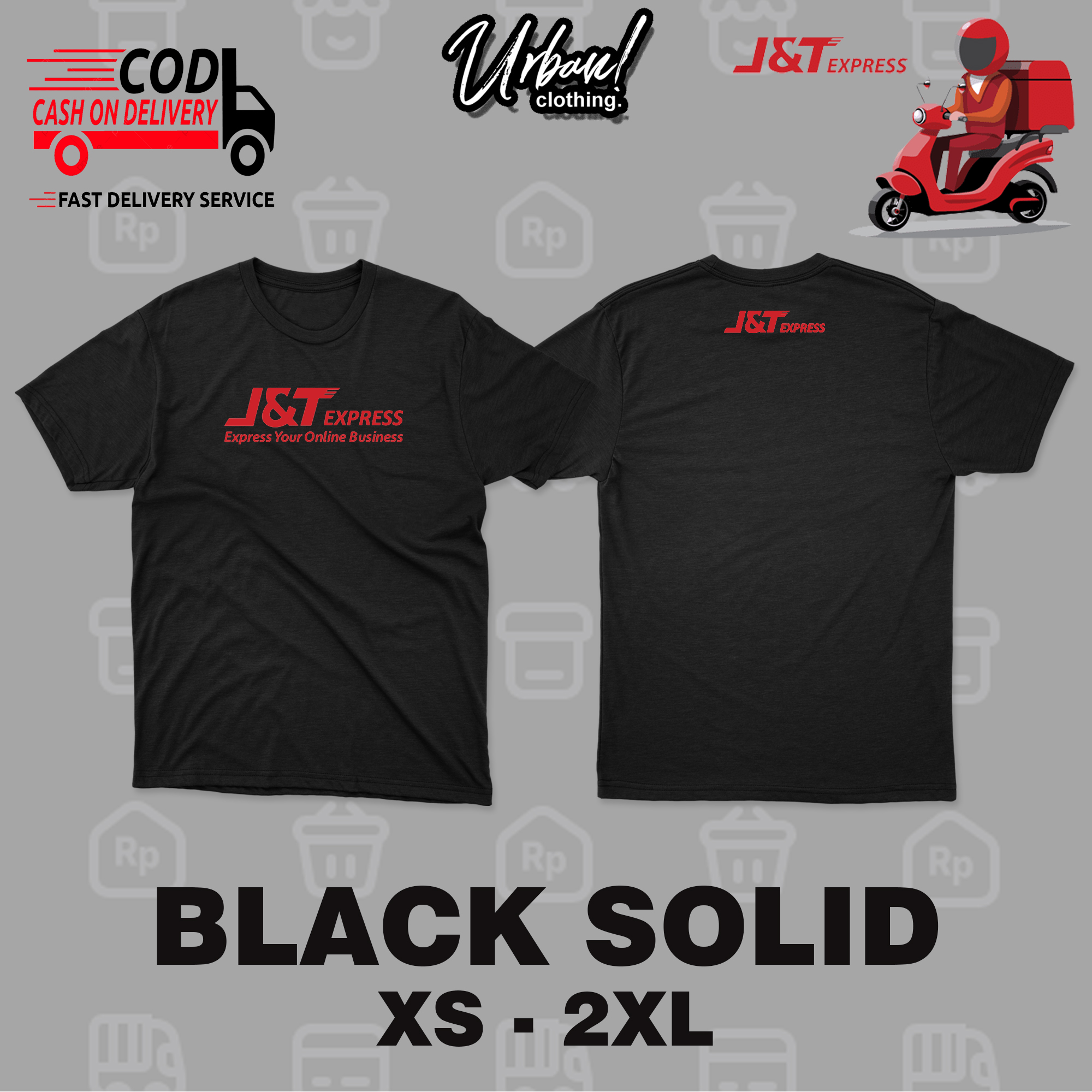 URBAN - Kaos JNT EXSPRESS | Baju Seragam Jnt | Baju Seragam Kerja ...