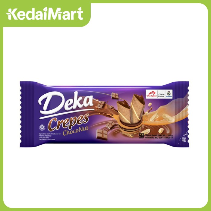 Deka Crepes Rasa Choco Nut 100 Gram | Lazada Indonesia