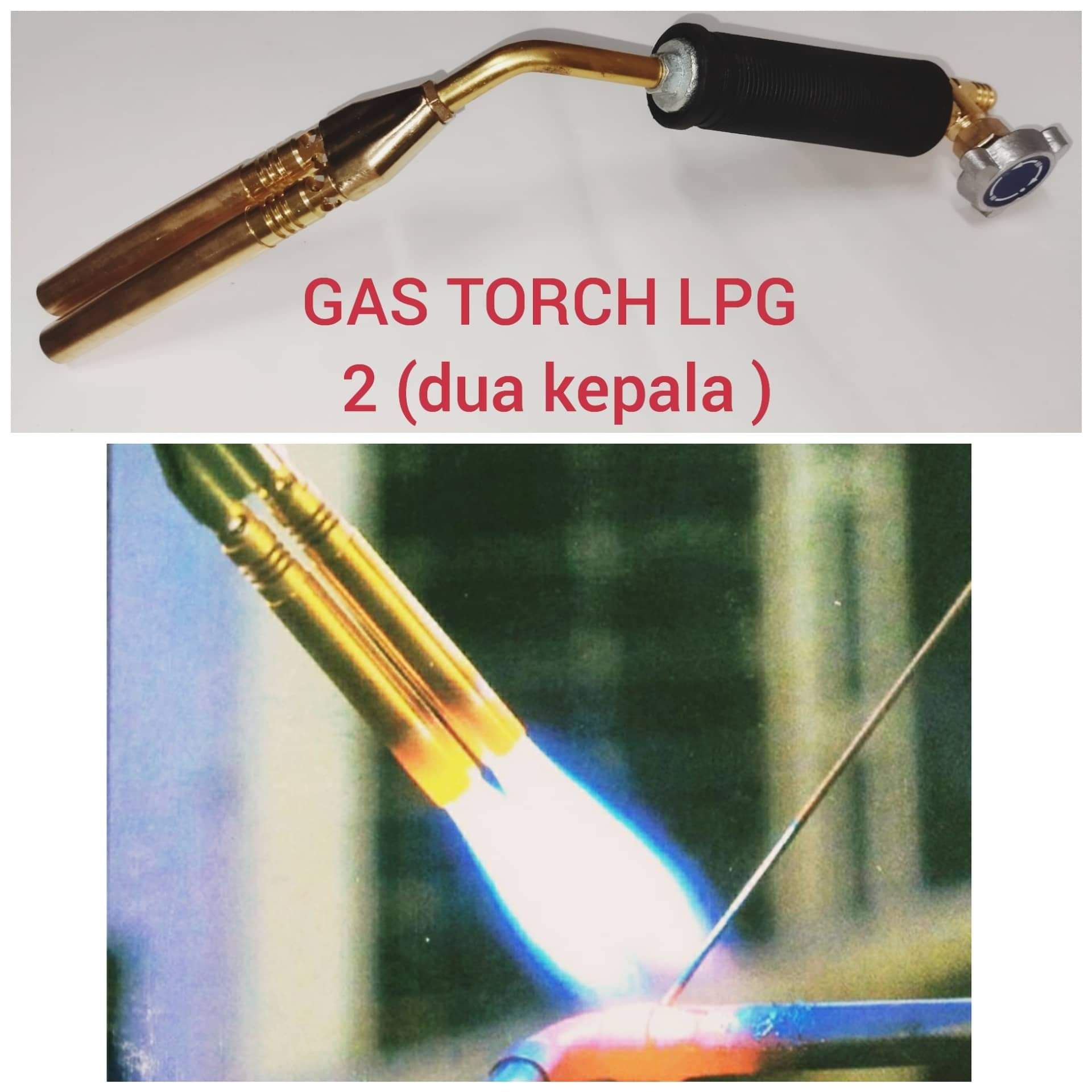 Torch Gas Kepala Dua Kepala Gas Torch Dua Lubang Kepala Heating Torch ...