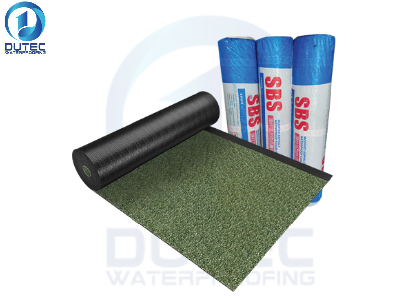Dutec Membran Bakar Granule Hijau Asphalt Waterproof Coiled Membrane ...
