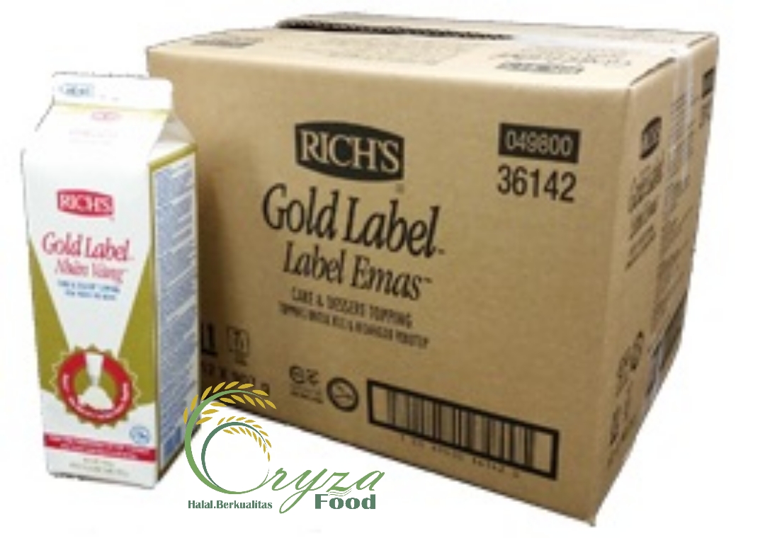 Whipping Cream Rich Gold - Perumperindo.co.id