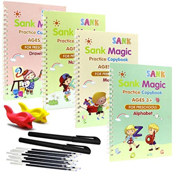 Buku Ajaib Belajar Menulis Anak Sank Magic Practice Writing Book Buku ...