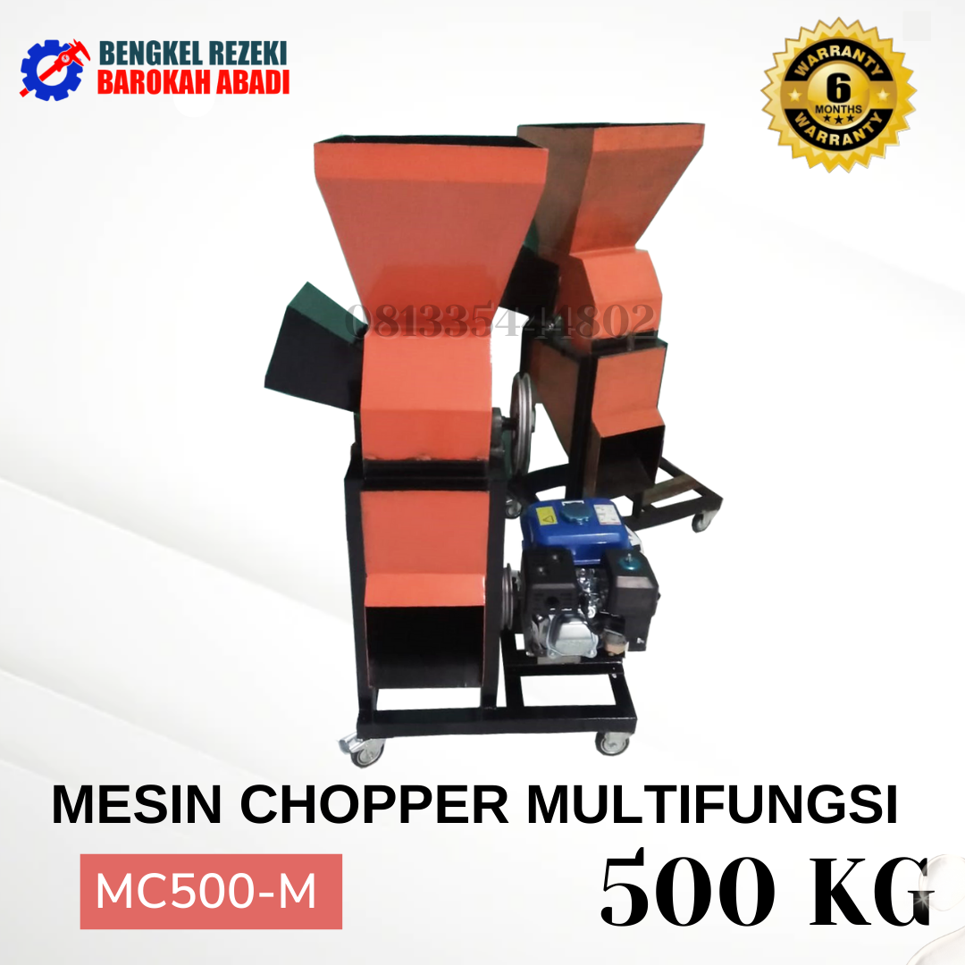 Mesin Cacah Rumput Penepung Bonggol Jagung / Mencacah Bahan Kompos ...