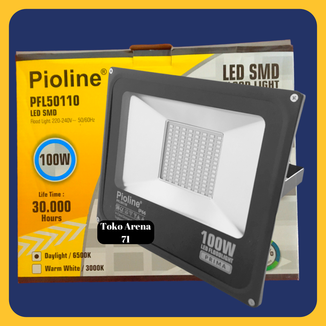 Lampu LED Sorot Lampu Led Tembak 100w 100 Watt FLOOD LIGHT LAMPU ...
