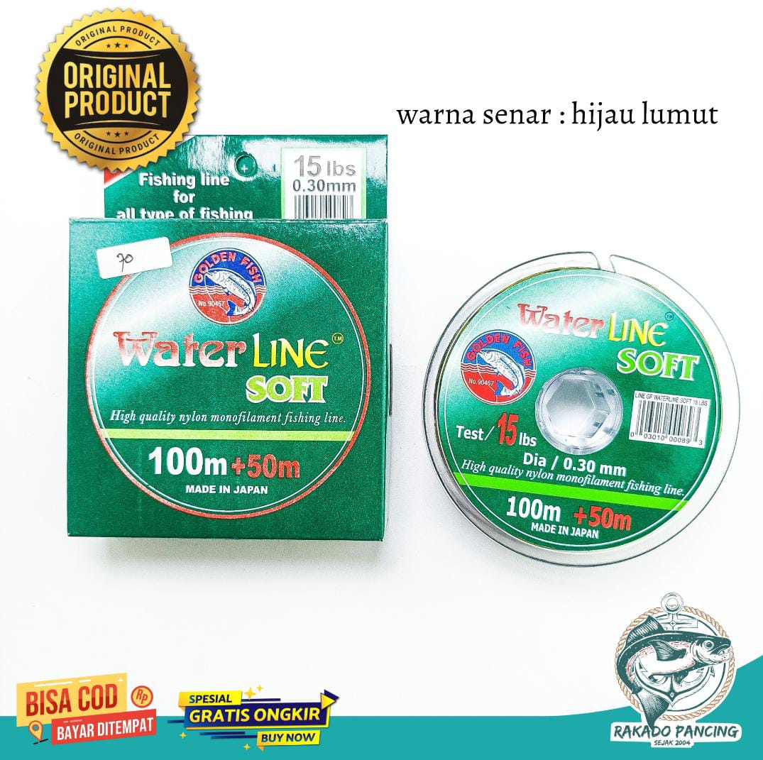 SENAR PANCING MERK WATERLINE ORIGINAL | Lazada Indonesia