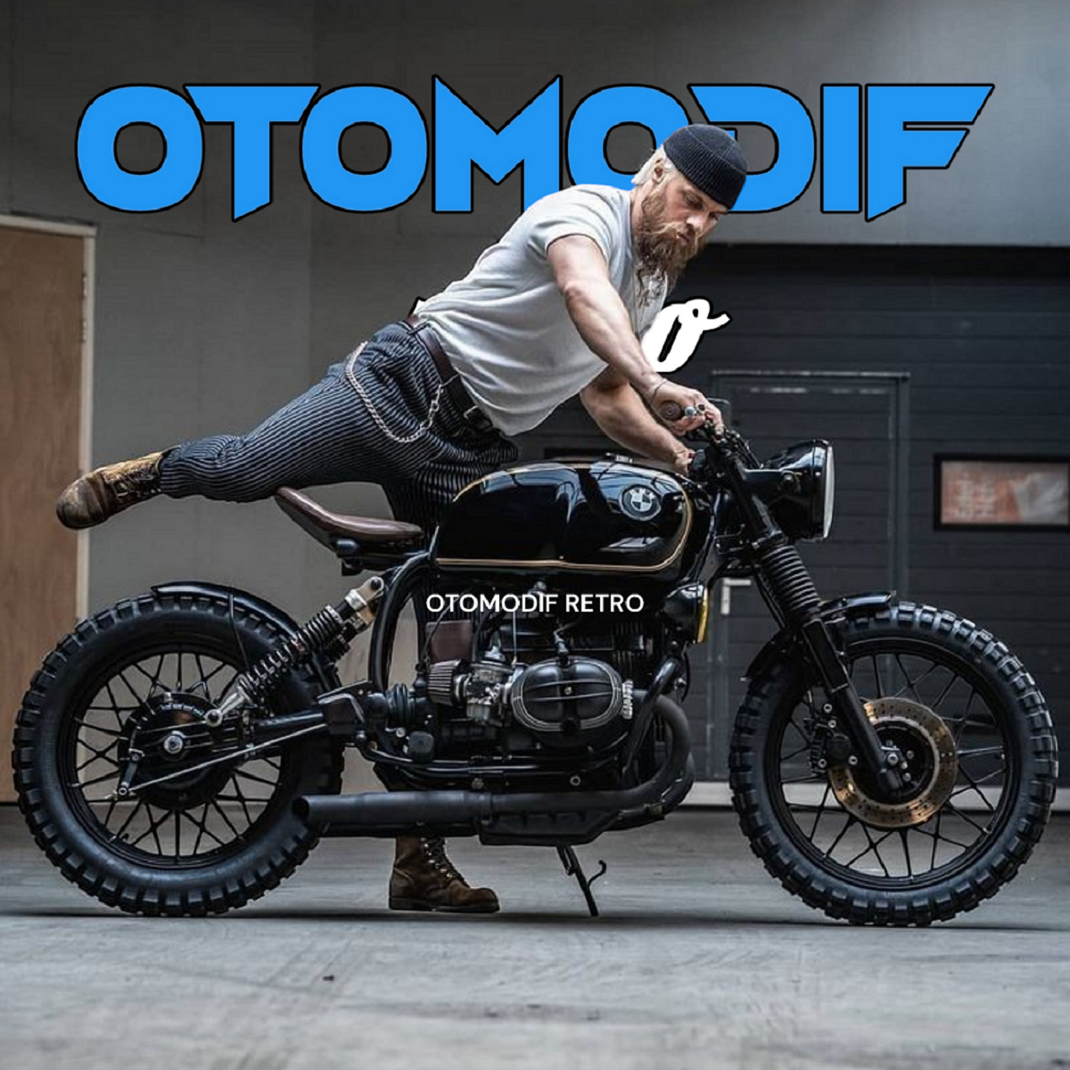 Tangki Custom Mentah Style Cafe Racer Deus Untuk Thunder Byson Karbu GL ...