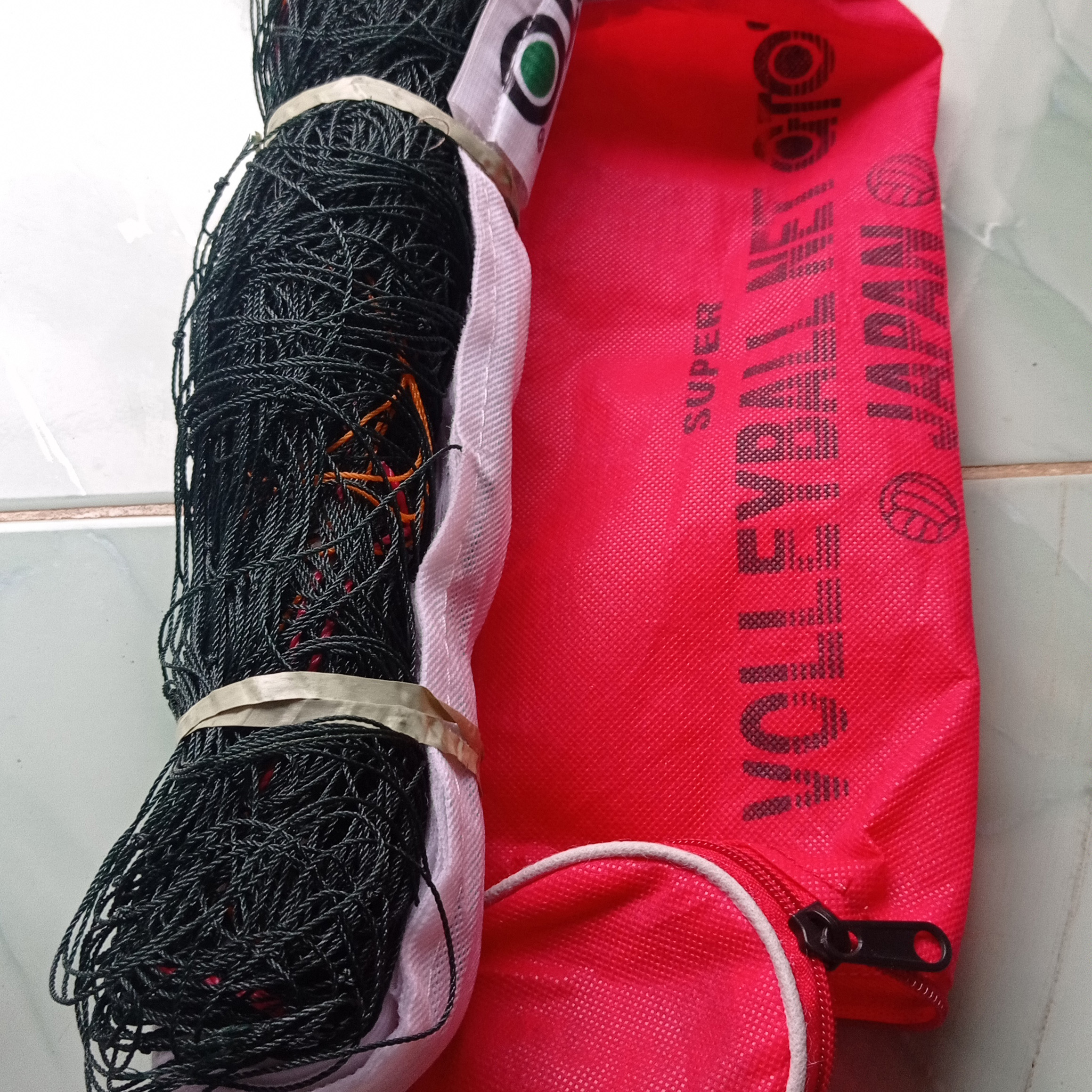 Jaring Net Bola Voli GTO Training Voley Ball Voli Pantai Bahan Jaring ...