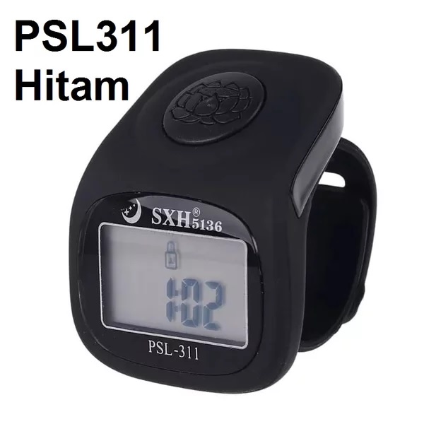 Tasbih Digital LED Channel Rechargeable Kabel Cas Alarm Jam PSL311 ...