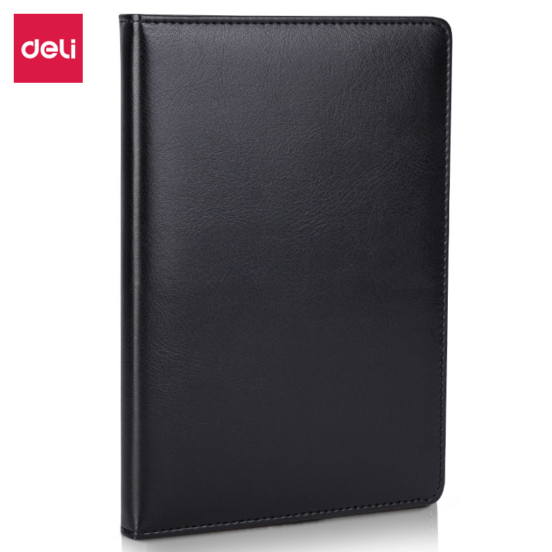 Deli Buku Catatan Sampul Kulit / Leather Cover Notebook A5 120 Lembar ...