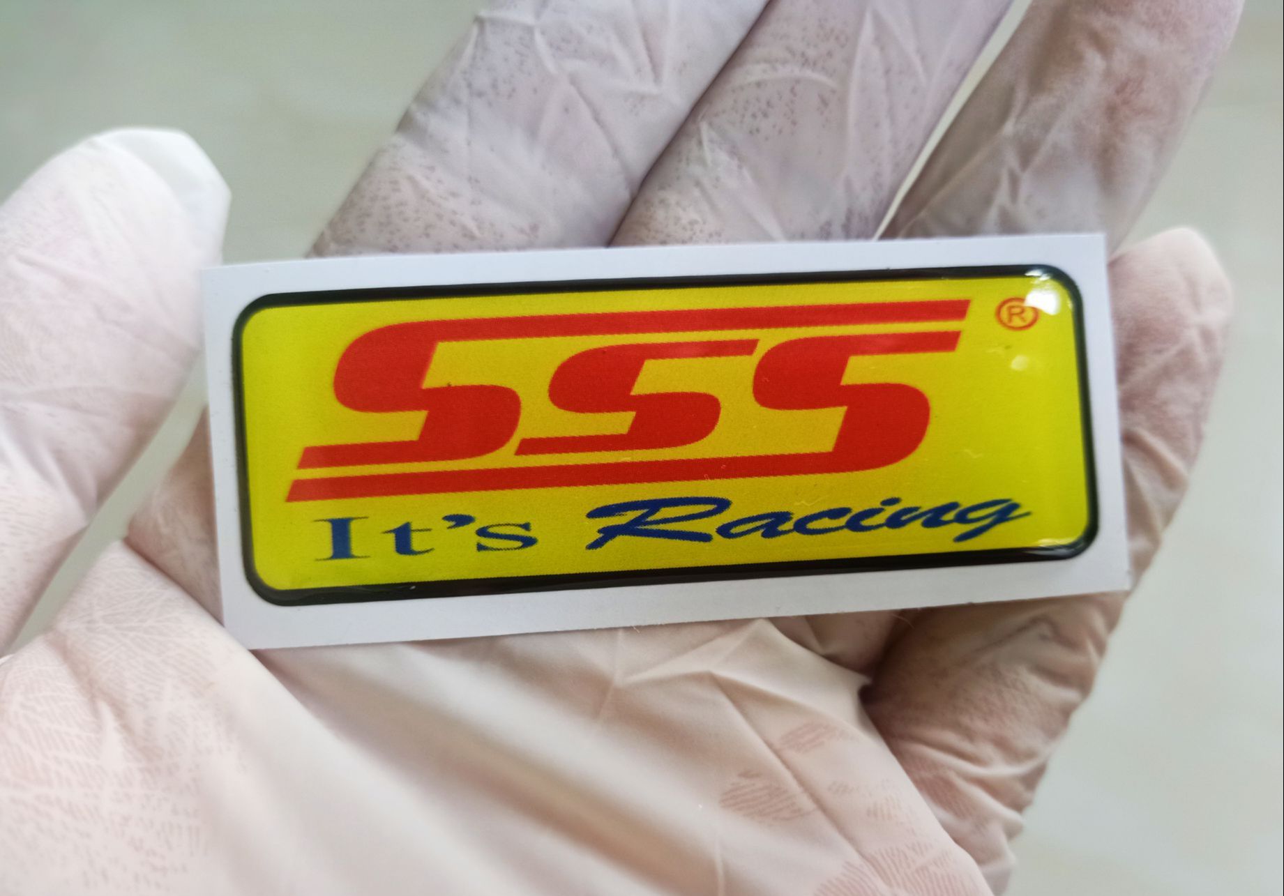 Stiker SSS Racing logo sticker timbul motor | Lazada Indonesia