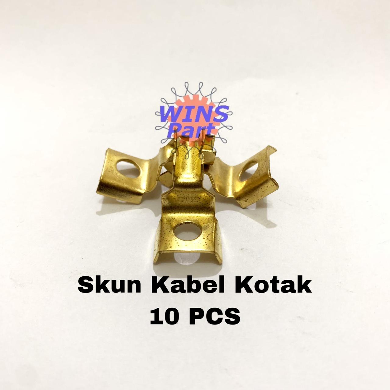 SEKUN SKUN KABEL KUNINGAN SKUN AKI KOTAK 10 PCS | Lazada Indonesia