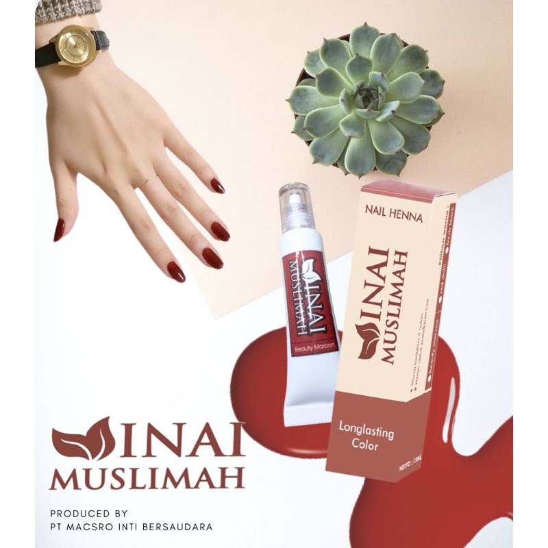 Inai Muslimah...Mantulll Warnanya | Lazada Indonesia