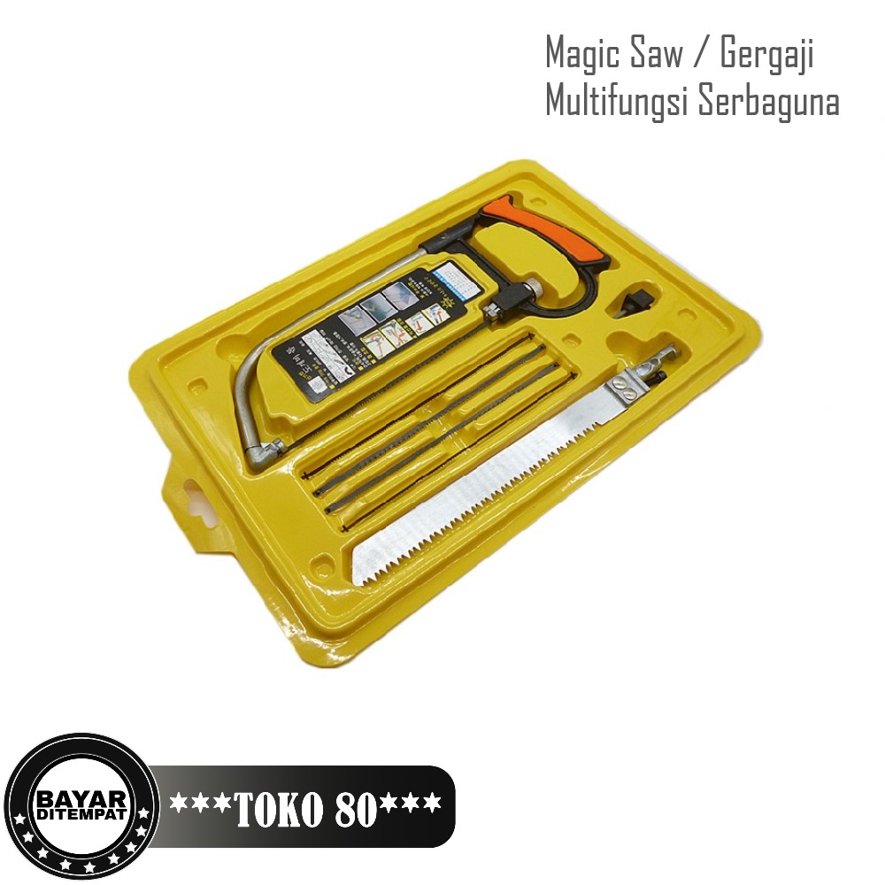 Magic Saw Gergaji Multifungsi / Gergaji Mini Set Serbaguna / Gergaji ...