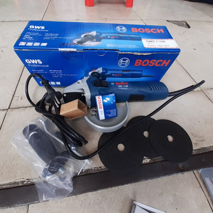 Mesin Gerinda/Gurinda BOSCH GWS7-100,GWS 7-100 HEAVY DUTY 4 inch ...
