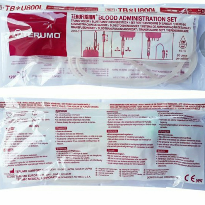 Terumo Blood Set/ Transfusi Set | Lazada Indonesia