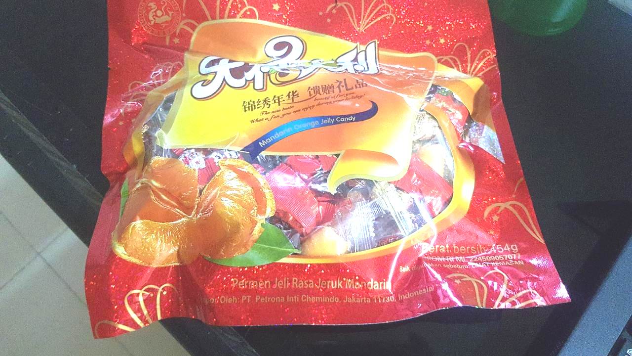 Chen liang ji mandarin orange jelly candy 454gr | Lazada Indonesia