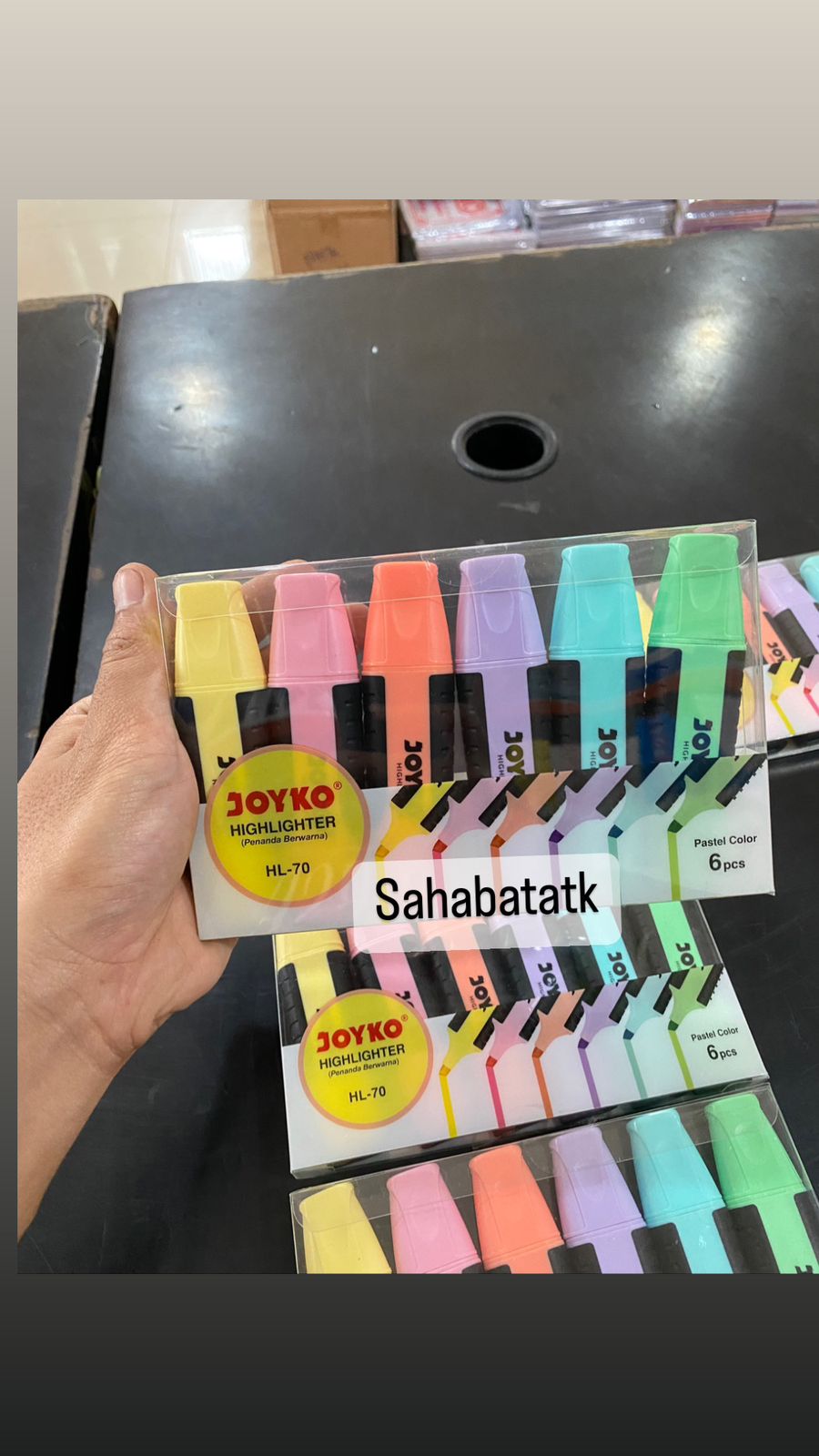 JOYKO HIGHLIGTER SATU SET JOYKO STABILO SET WARNA PASTEL (6PCS) | Lazada Indonesia
