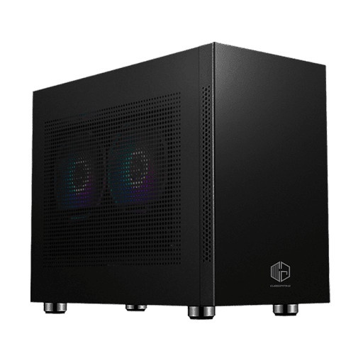 CASING CUBE GAMING AXEL - SIDE MESH VERSION - MINI CASE SIAP TEMPUR ...