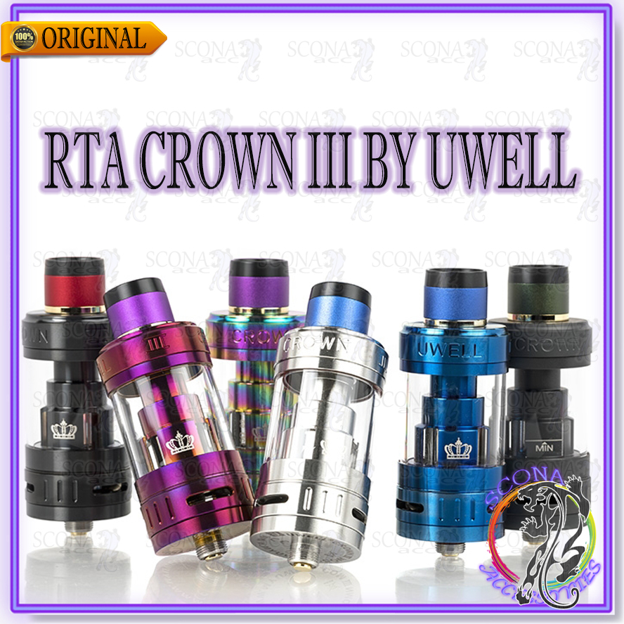 Authentic RTA CROWN III by UWELL | Lazada Indonesia