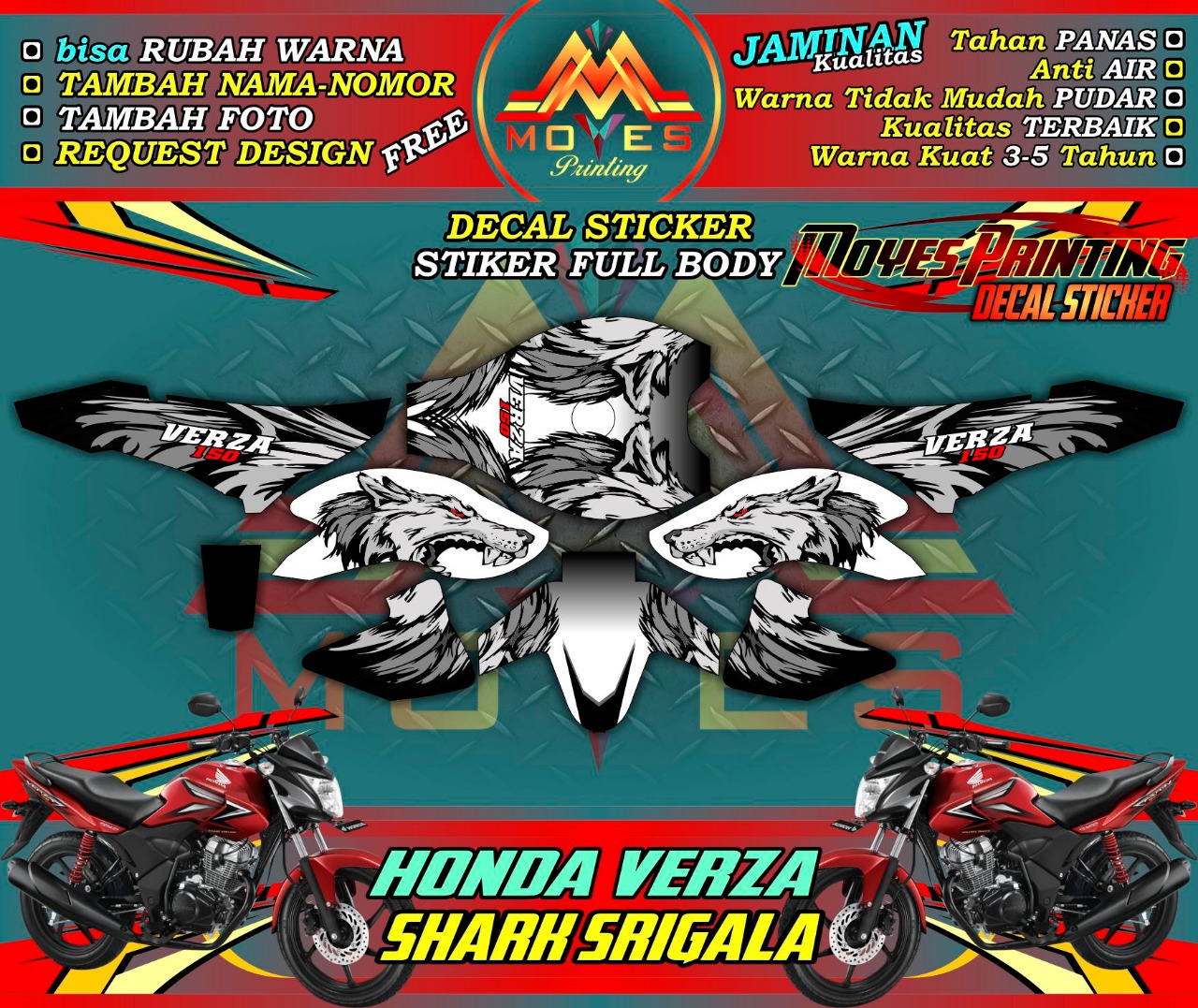 stiker motor verza decal stiker motor verza stiker full body verza ...