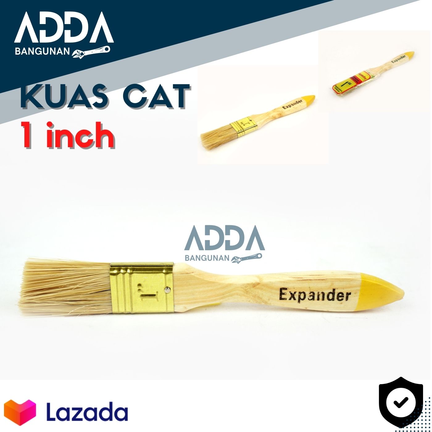 Kuas Cat Premium Kuas Tembok Terjangkau Kuas Dinding Expander Kuat Dan Awet 1 15 2 25