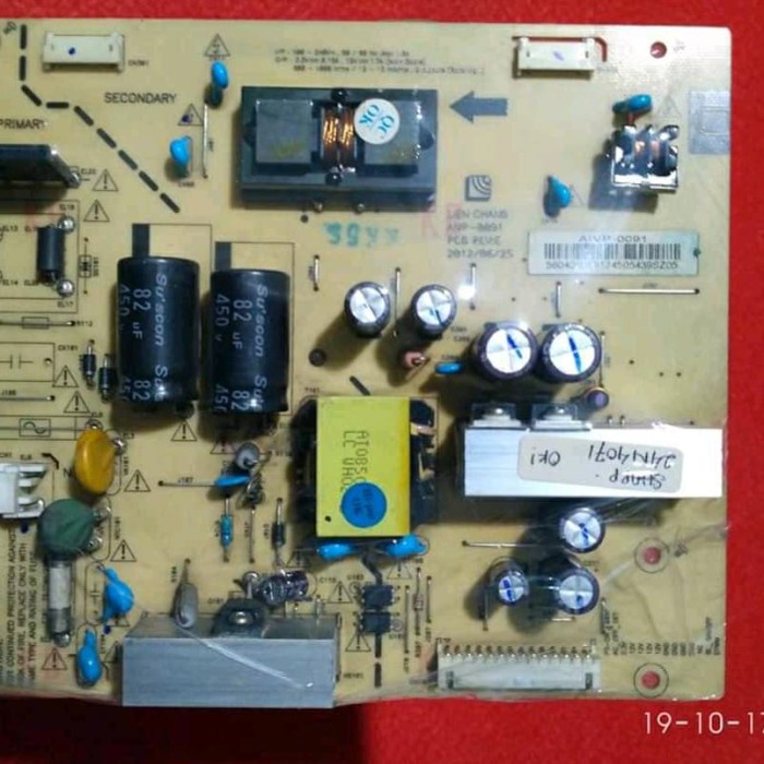 Psu - Power Supply - Regulator Tv Sharp LC-24N407 - 24N407 | Lazada ...