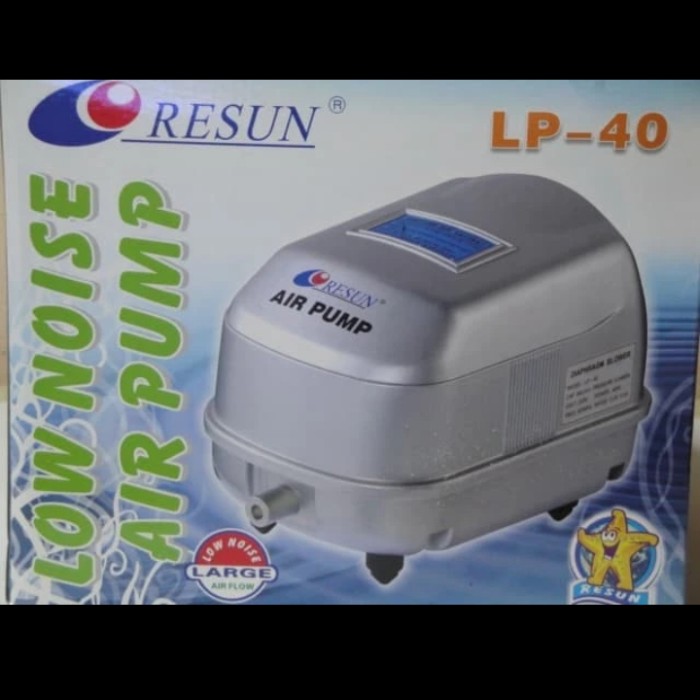 Resun LP 40 pompa udara aerator low noise 17 watt 50 L/min | Lazada ...