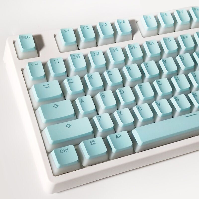 ZIFRIEND 130 Keys Keycaps Keyboard Mechanical PBT Material Puding ...