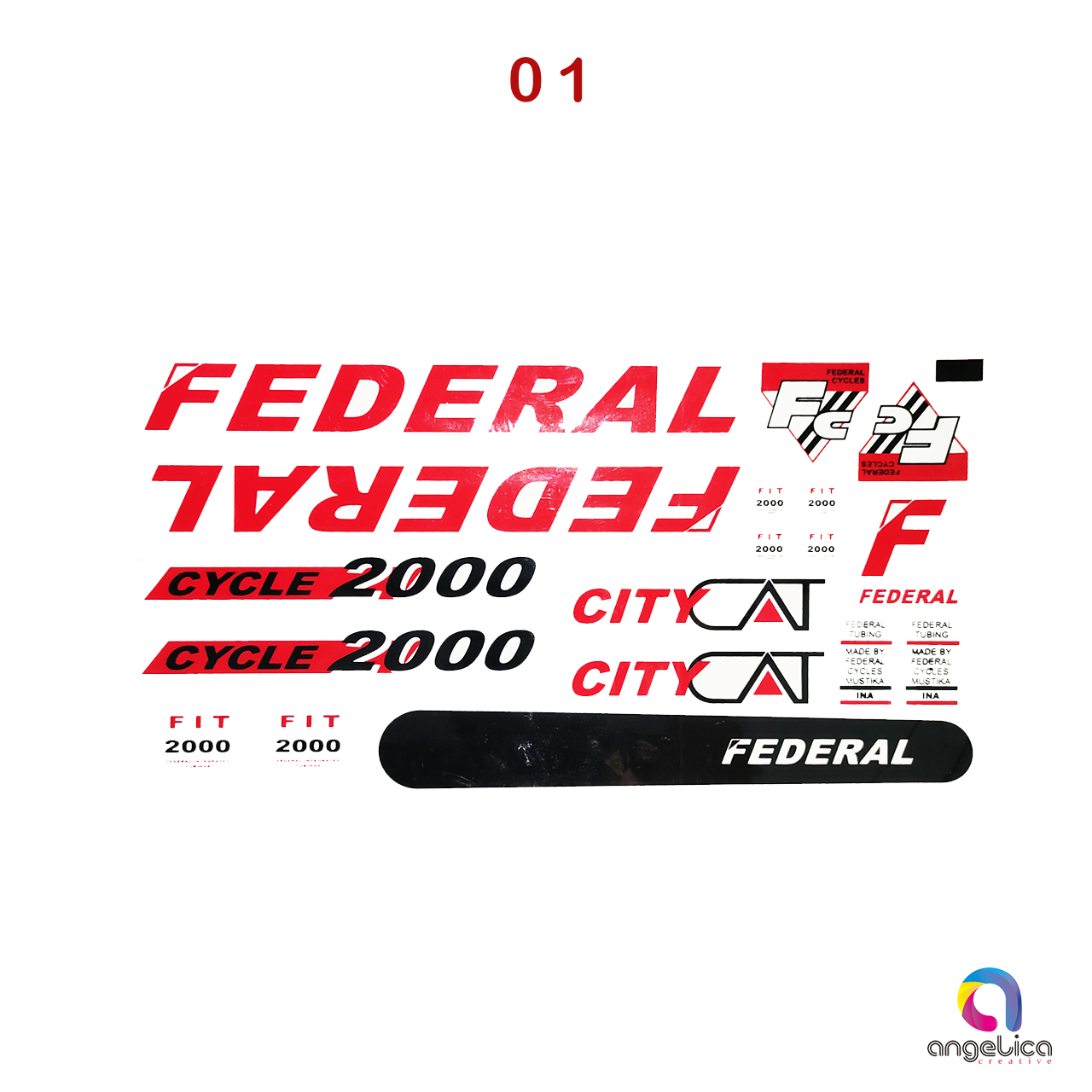 Stiker Sepeda Federal & Trek | Lazada Indonesia