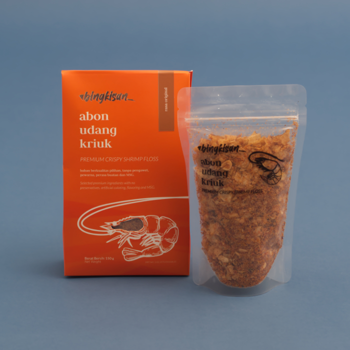 VENZEN Official - Bingkisan Abon Udang Kriuk Original Crispy Shrimp ...