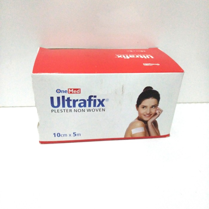 ultrafix 10cmx5m onemed plester putih luka operasi 1 BOX mirip hipafix ...