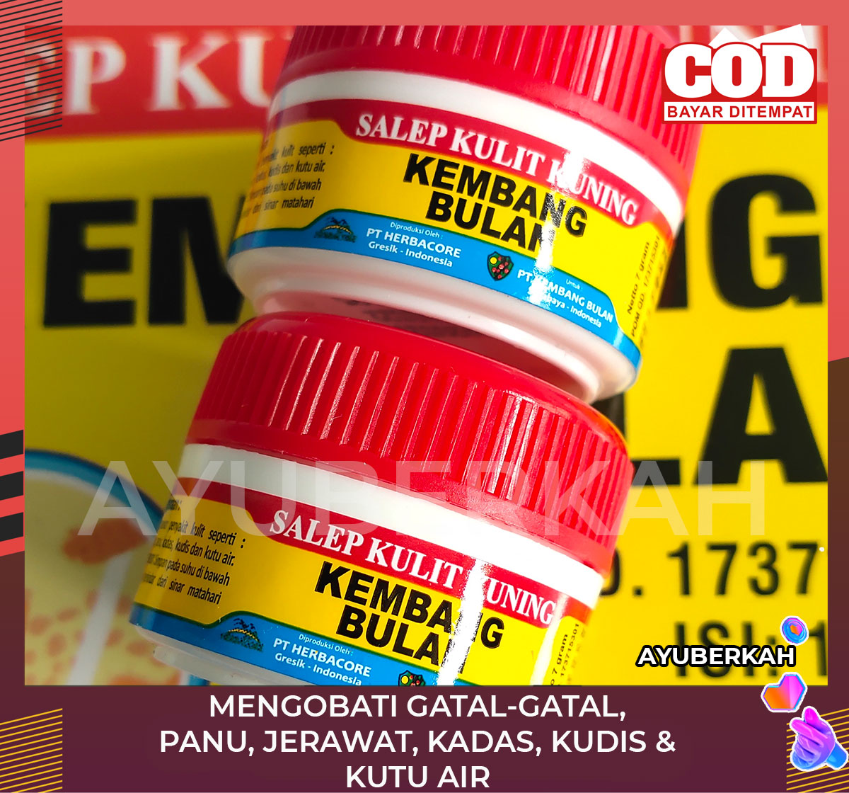 Salep Obat Gatal Skabies Kembang Bulan 7gr, Obat Gatal Kulit Scabies ...