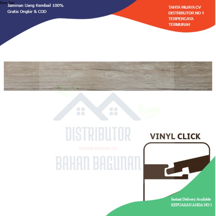 TIDY VINYL CLICK 133-2 NATURAL MAPLE/BOX=2.048M2 | Lazada Indonesia