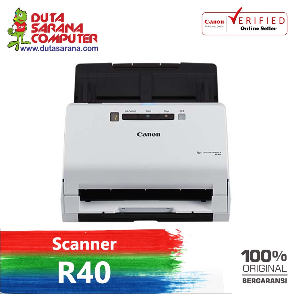 Scanner Canon ImageClass DR-R40 R40 R 40 40ppm A4 ADF F4 Legal Canon ...