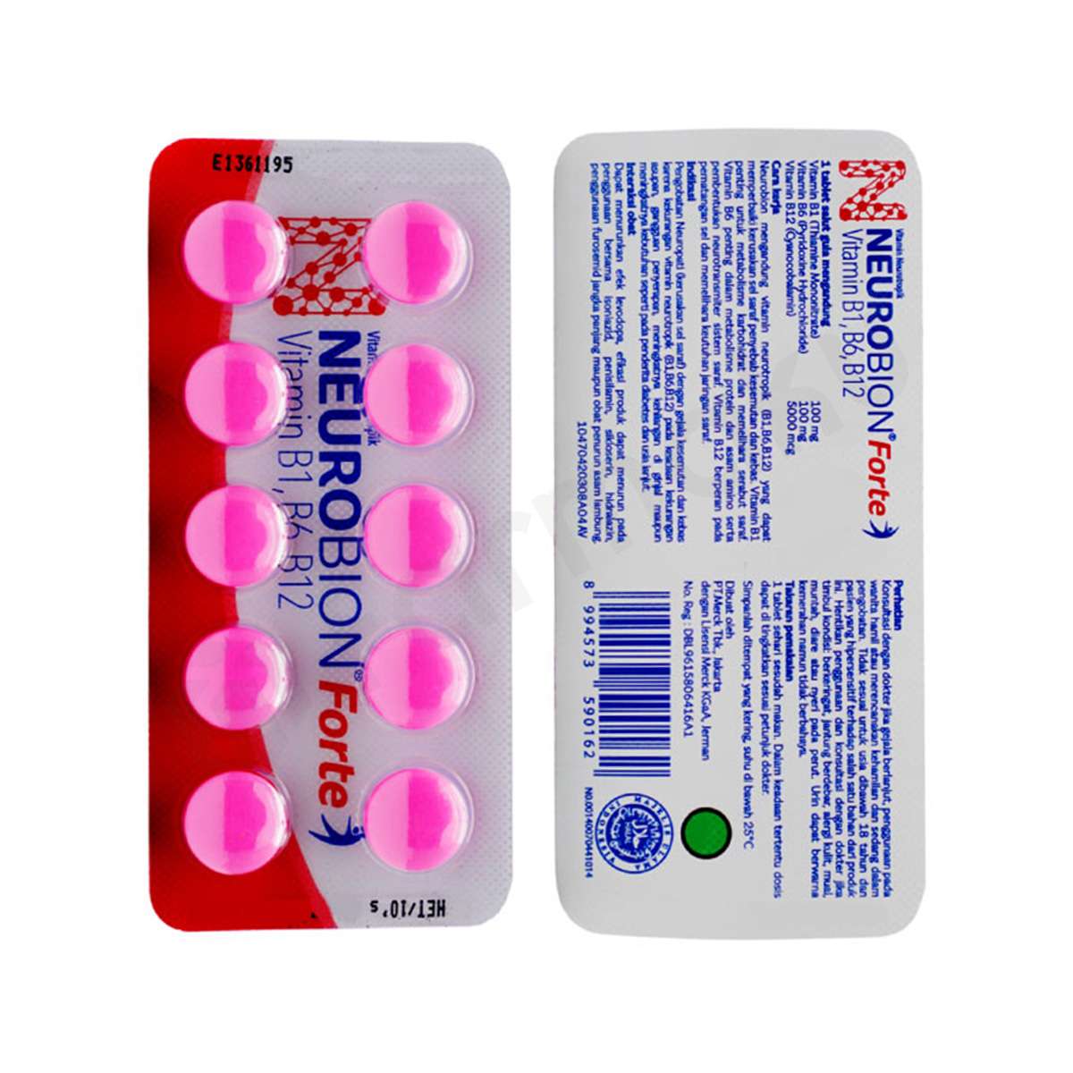 Neurobion Forte 10 Tablet - Vitamin & Suplemen pencegahan dan ...