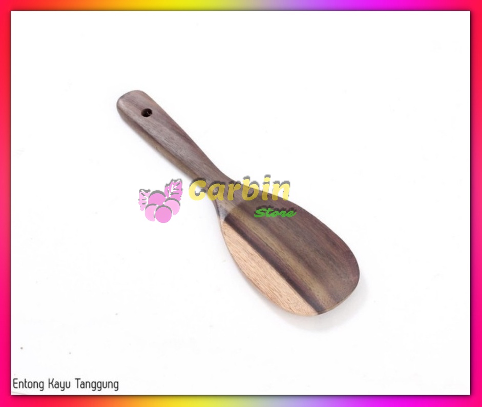 Centong Nasi Kayu Entong Kayu Tanggung | Lazada Indonesia