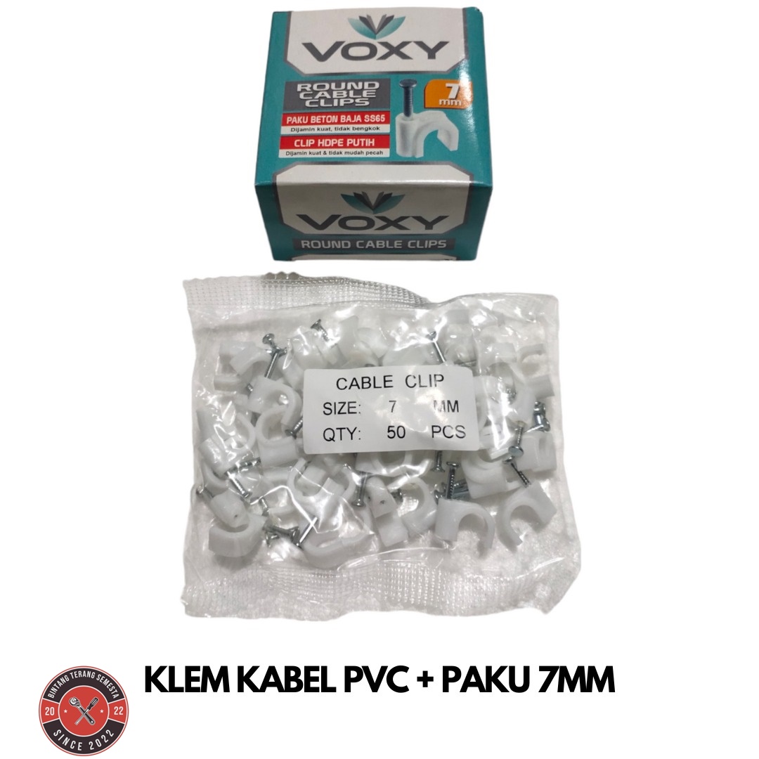 BTS - KLEM KABEL PAKU BETON ASLI NO 7 isi 100 kuat tidak mudah bengkok ...