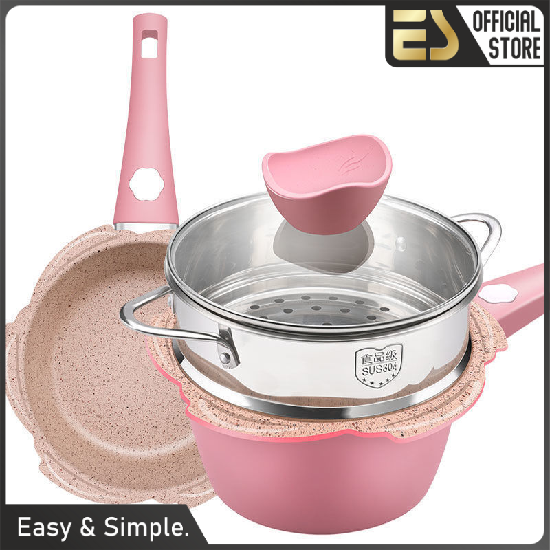 ES Panci Mpasi 1 Set Proregina Duo Cooking Wajan Mpasi Panci Steamer ...