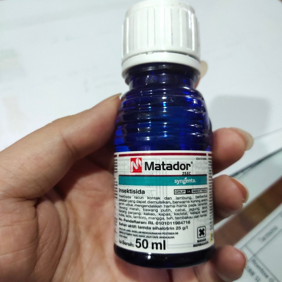 INSEKTISIDA PEMBASMI HAMA ULAT 50 ML - Matador Obat Pembasmi Hama Ulat ...