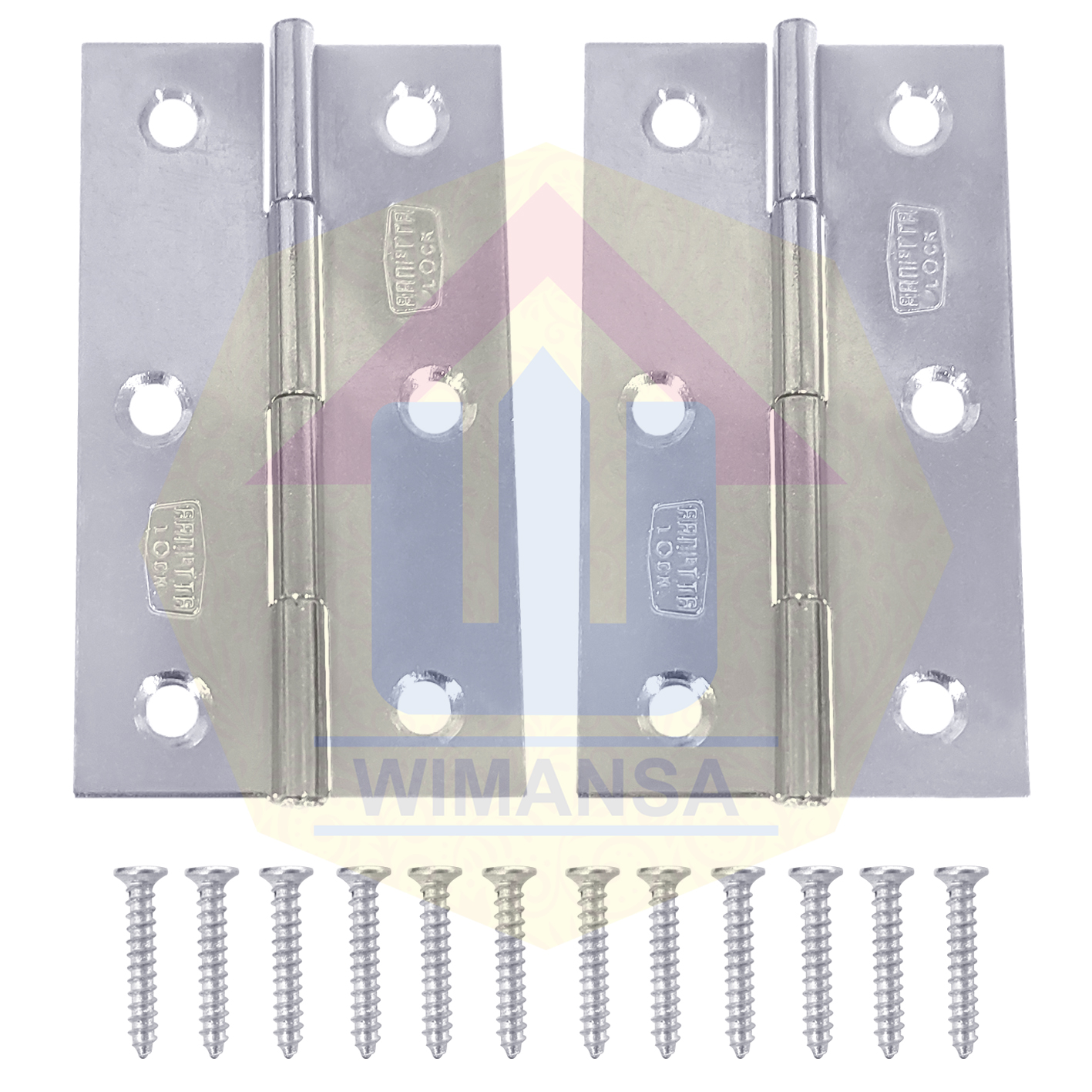 WMS-ENGSEL STAINLESS STEEL TIPIS ARNIETTA LOCK 2 INCH - ENGSEL PINTU ...