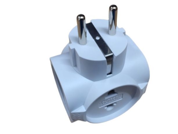 Colokan Cabang 4 Arah 4 lubang/Steker T arde DUTRON/STEKER STAKER ...