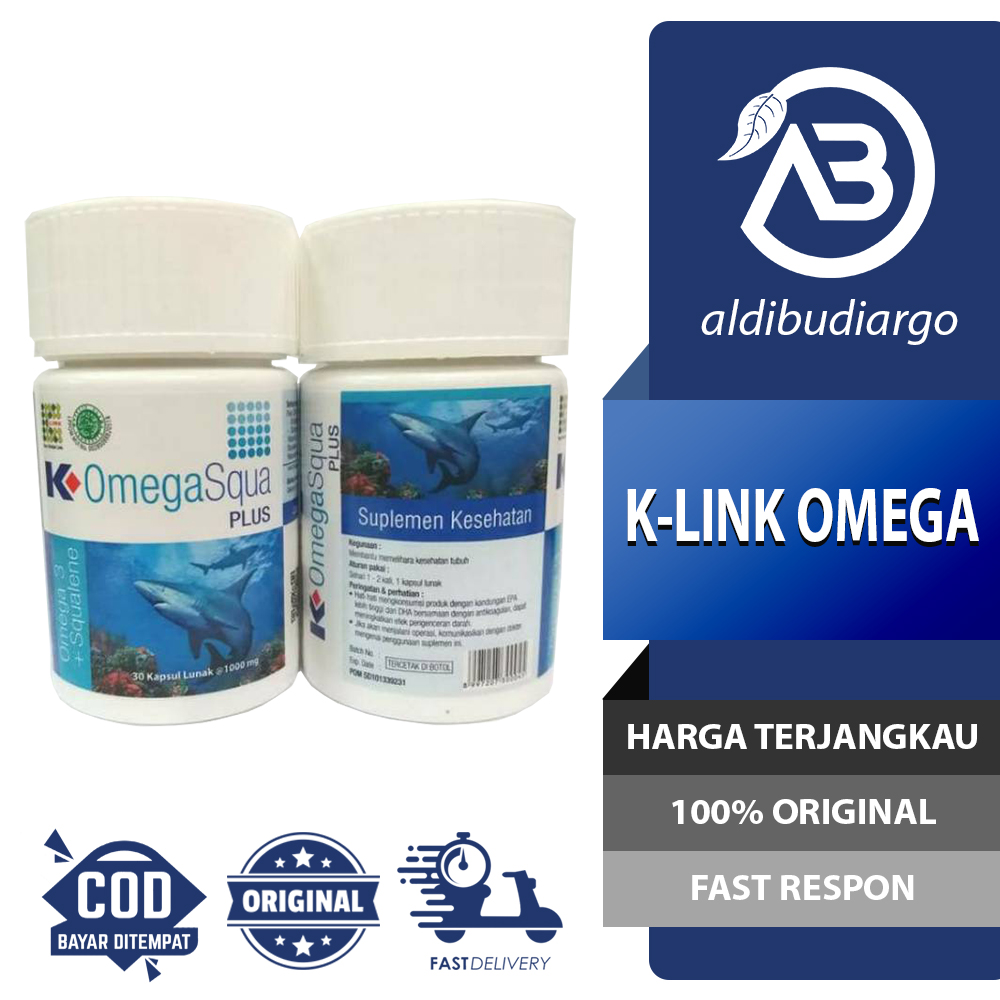 OMEGA SQUA PLUS KLINK MINYAK IKAN | Lazada Indonesia