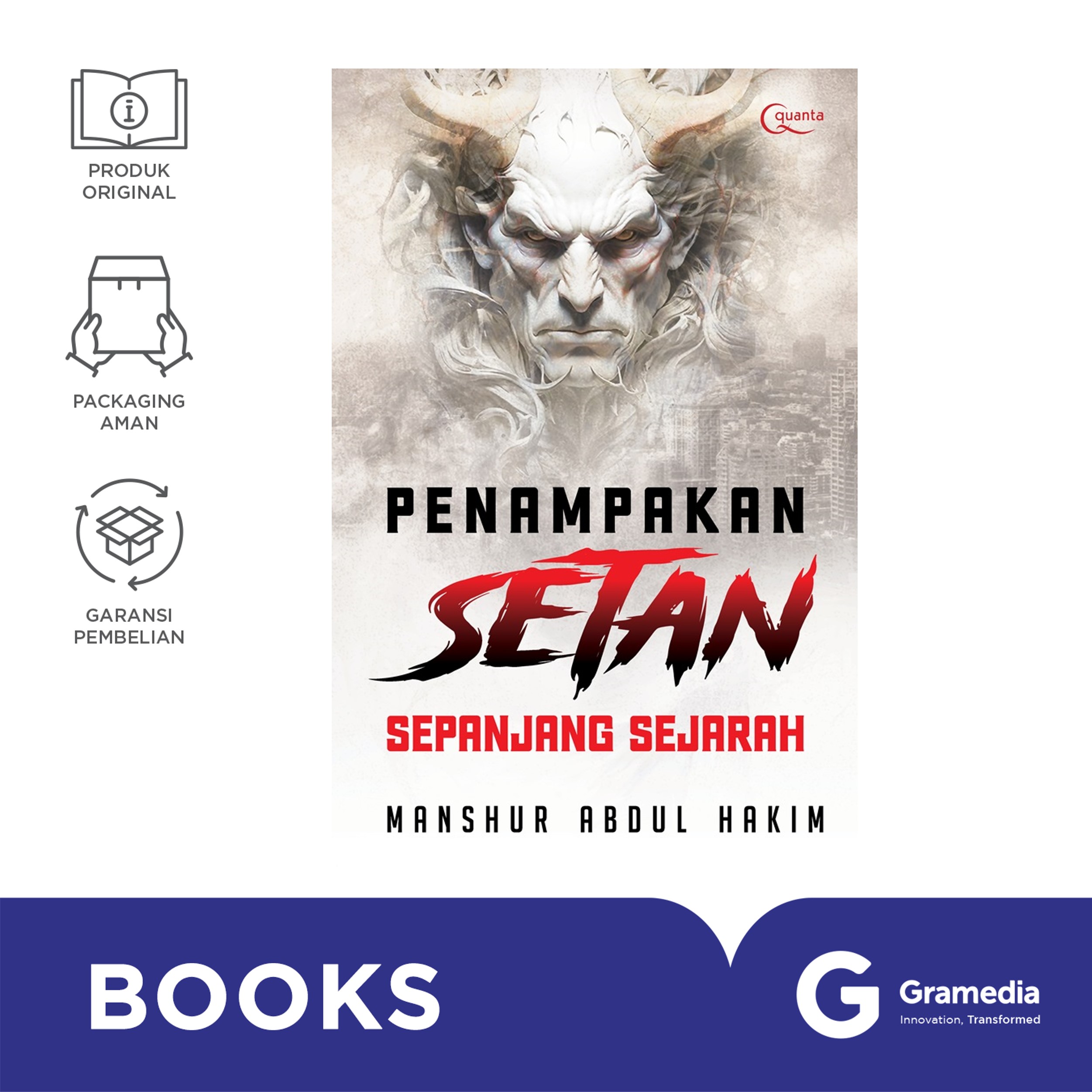 Buku Penampakan Setan Sepanjang Sejarah | Lazada Indonesia