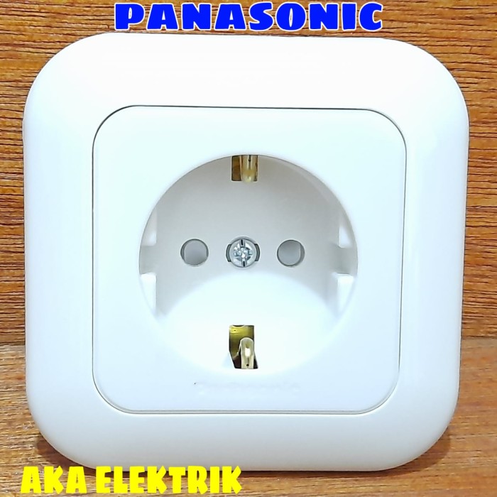 STOP KONTAK PANASONIC SINGLE (CP) WARNA PUTIH WEJP1121-7 | Lazada Indonesia