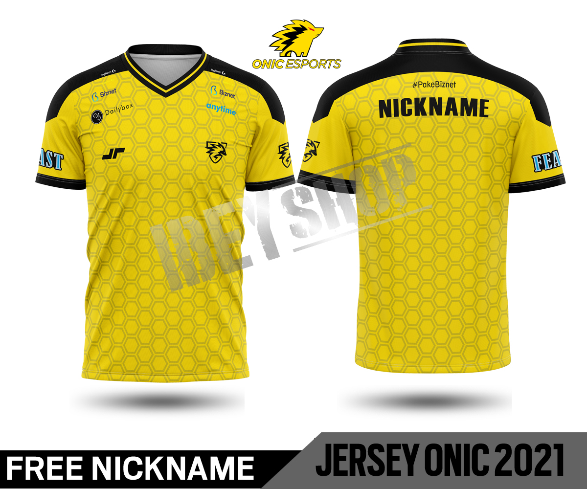 Baju Jersey ONIC 2021 Esport Gaming Fullprint | Lazada Indonesia