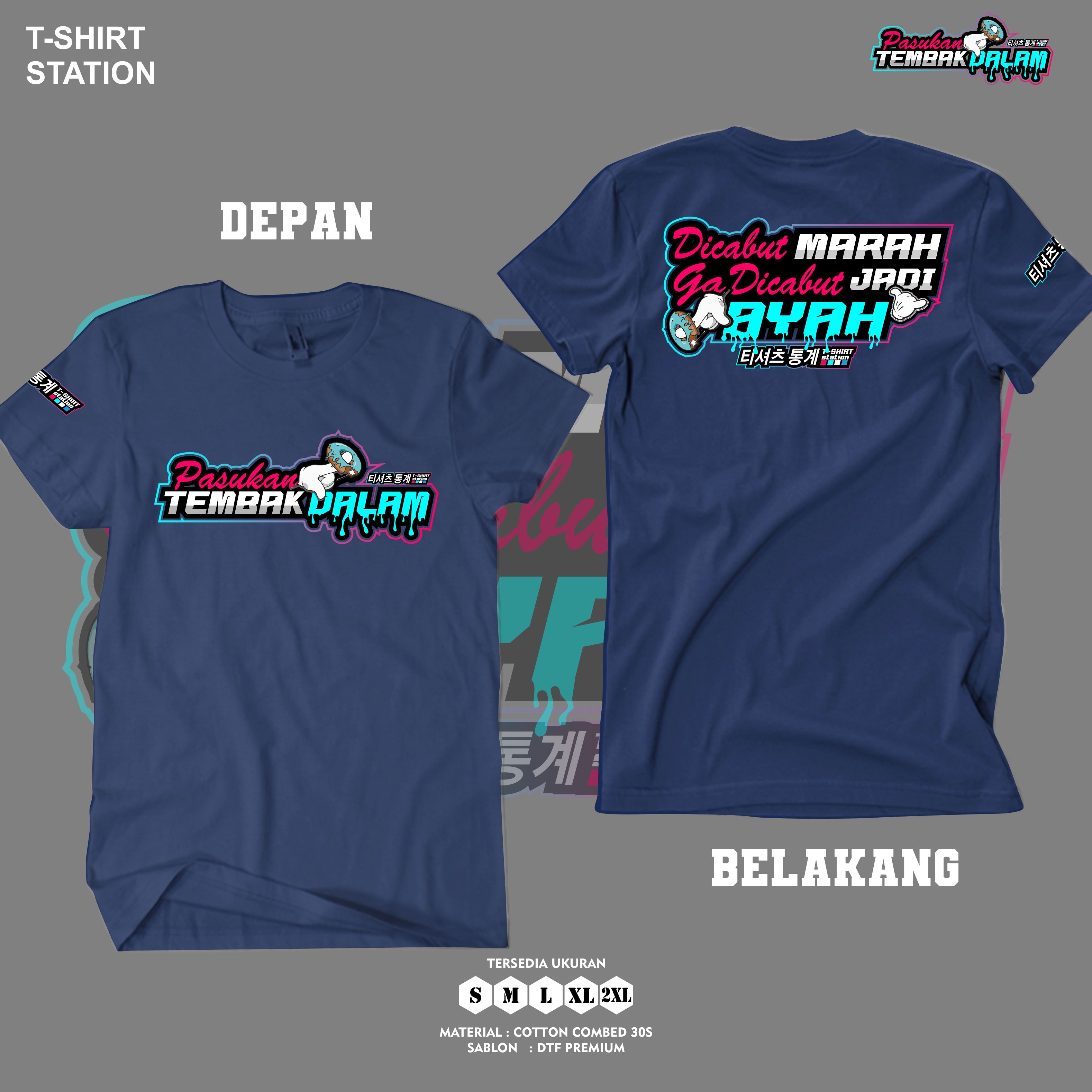 KAOS PASUKAN TEMBAK DALAM | Lazada Indonesia