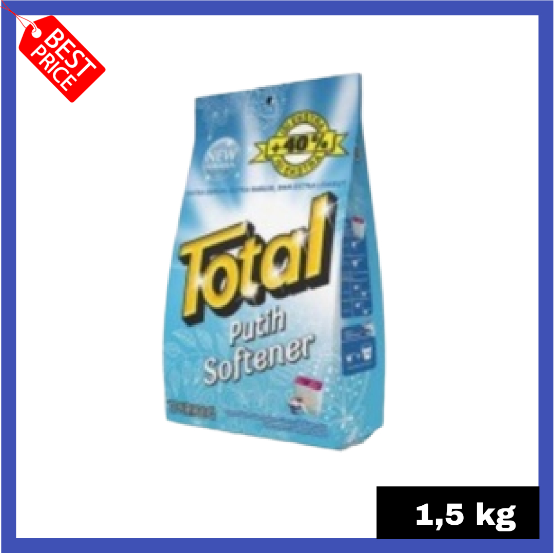 TOTAL detergent putih plus softener 1,5 kg | Lazada Indonesia