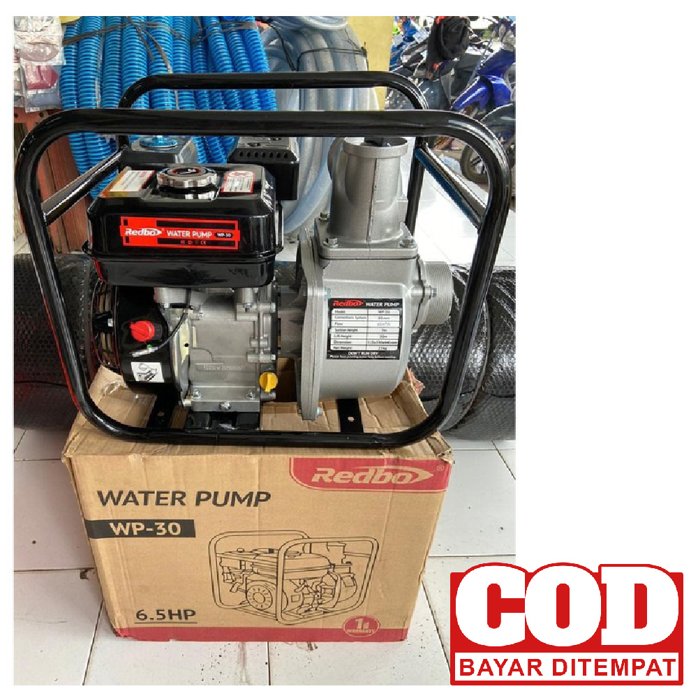 NEW REDBO Water Pump 3 Inch Mesin Pompa Alkon Banjir WP30 HARGA PROMO belanja mudah dengan ASIA ...