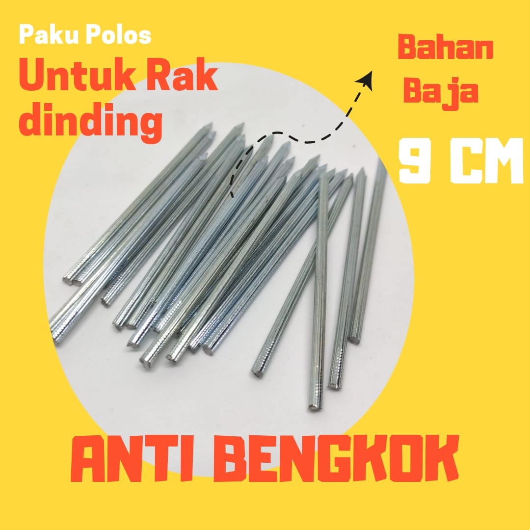 PAKU BETON TANPA KEPALA | PAKU KAYU ANTI BENGKOK UK 9CM | Lazada Indonesia